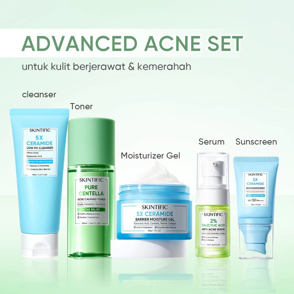SKINTIFIC ADVANCED ACNE SET - Ardila Shop